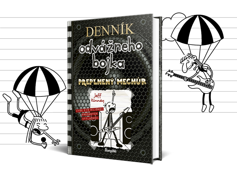 Nový diel série Denník odvážneho bojka + veľká SÚŤAŽ - Kam s deťmi